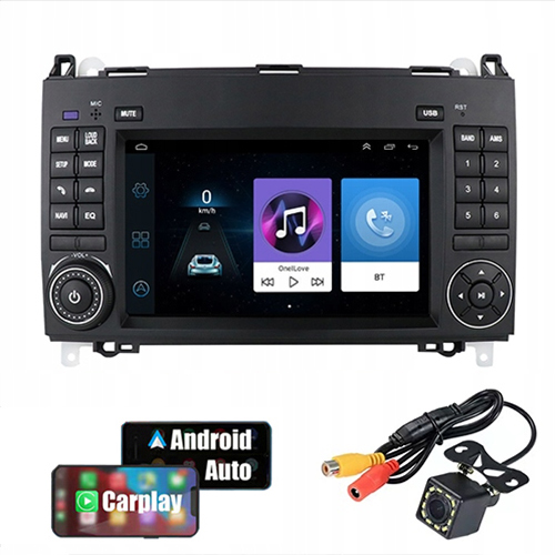 RADIO ANDROID GPS BT Mercedes Benz B200 W169 W245 - 13114134146 - oficjalne archiwum Allegro