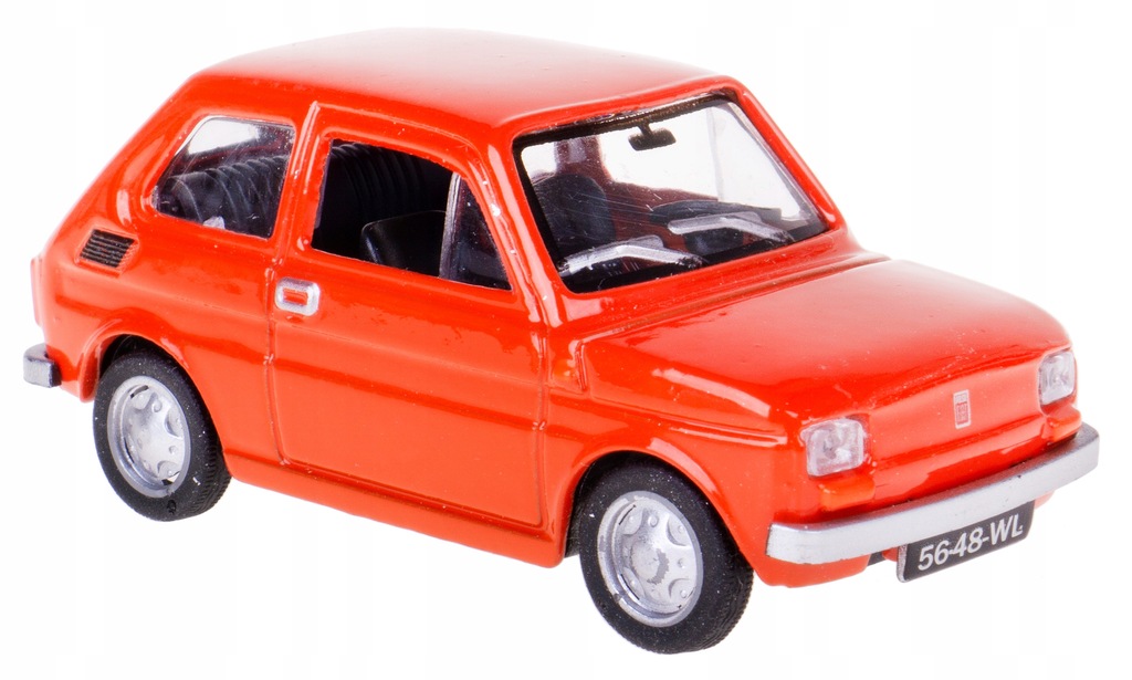 FIAT 126p CZTERDZIESTOLATEK KOLEKCJA PRL 1:43 CZER - 13427337895 ...