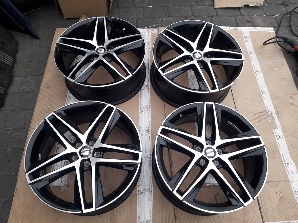 Felgi alufelgi Seat Leon Ibiza Cupra FR 18'' 5x112 - 12539436620 ...