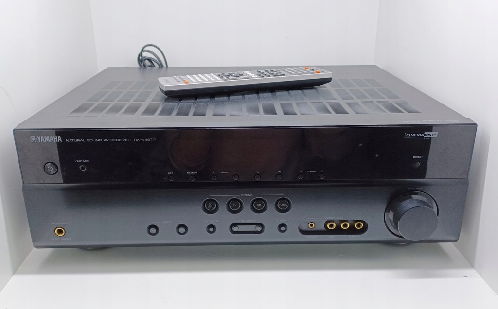 AMPLITUNER YAMAHA RX-V467 - 15414442298 - oficjalne archiwum Allegro