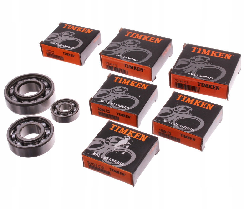 SIMSON S51 Zestaw Łożysk Łożyska Silnika TIMKEN C3 - 13086037545 ...