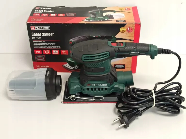 SZLIFIERKA OSCYLACYJNA PARKSIDE PSS 270 C3 - 14433402411 - oficjalne ...
