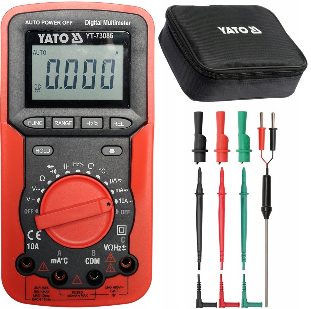 Multimetr wskaźnik kolejności faz miernik napięcia - 11232613881 - oficjalne archiwum Allegro