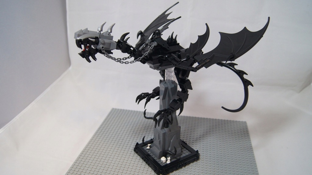 Lego Lord Of The Rings Władca Pierścieni Nazgul Fell Beast MOC LotR ...