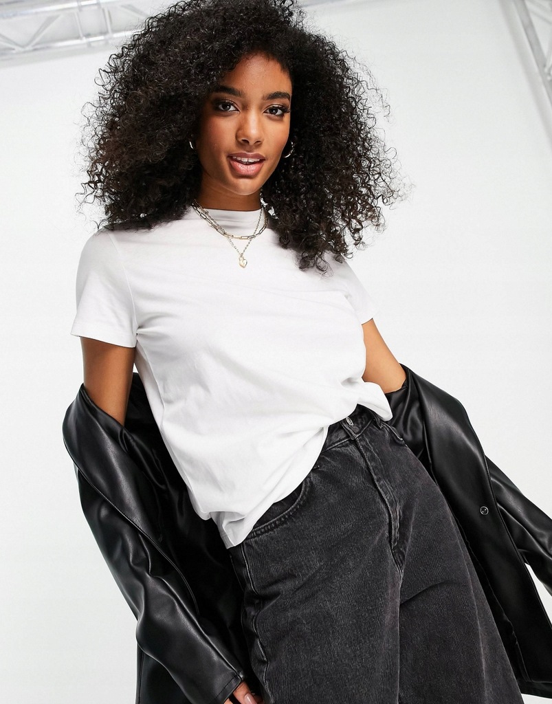 T-SHIRT GŁADKI DAMSKI S 023 - 14192951099 - oficjalne archiwum Allegro