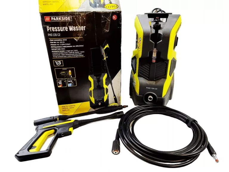 MYJKA CIŚNIENIOWA PARKSIDE PHD 135 C2 1800W - 13053410224 - oficjalne archiwum Allegro