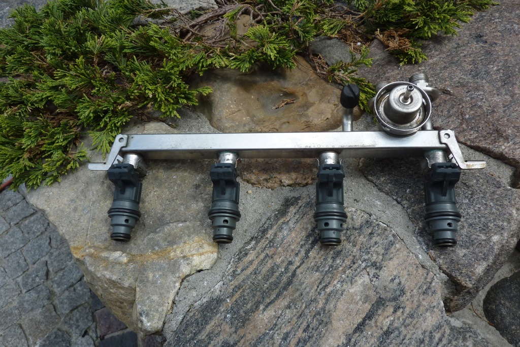 OPEL 1,0 12V WTRYSKIWACZ WTRYSKI 0280155764 KOMPLE - 7431019751 ...