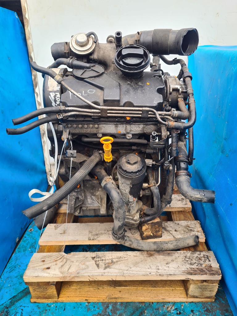 SILNIK DIESLA VW POLO IV 1.4 TDI AMF KOMPLETNY - 13311340793 ...