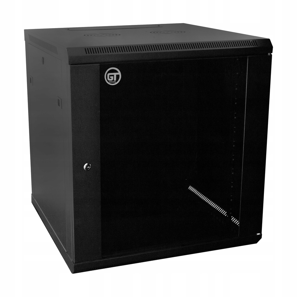 Szafa wisząca LAN RACK 19'' 12U 600mm czarna GTS - 13431637689 ...