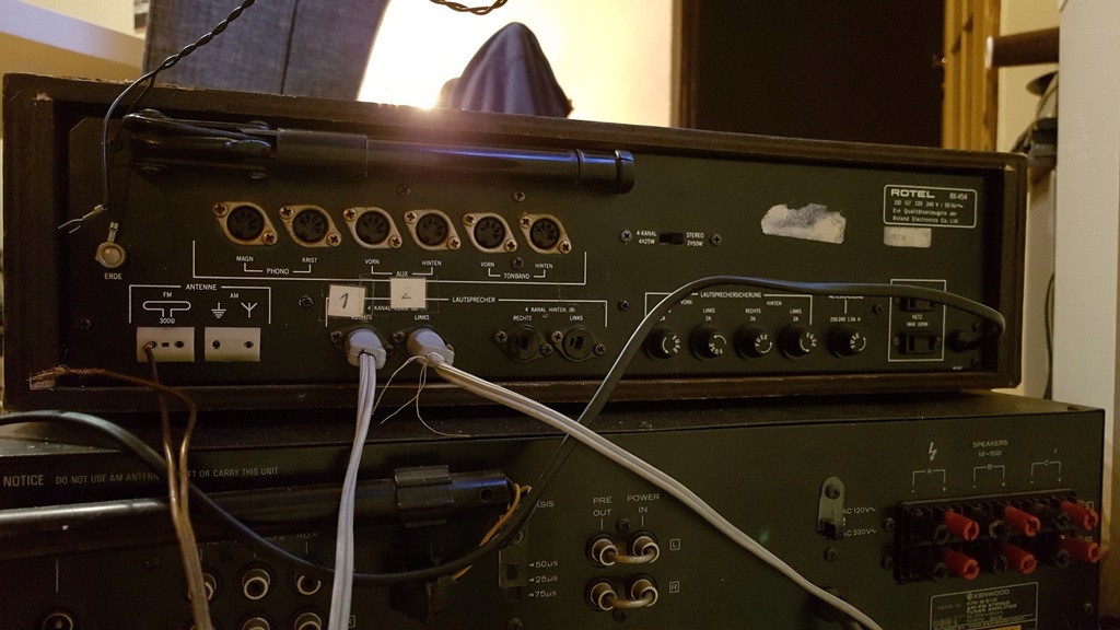 Rotel RX-454 4-Channel Stereo Receiver (1973-78) - 8576046703 ...