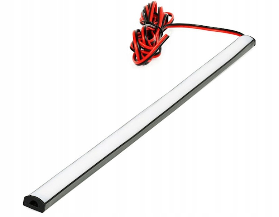 Listwa LED pasek biały w oprawie do auta 25cm 12V - 8578749013 ...