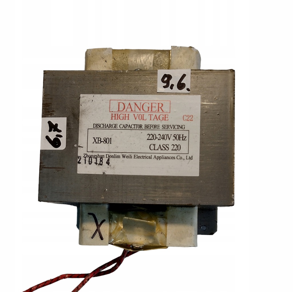 E155 TRANSFORMATOR DO KUCHENKI MIKROFALOWEJ - 15157219079 - oficjalne archiwum Allegro