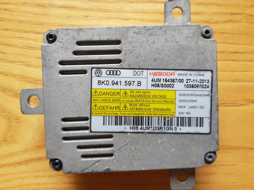 Moduł Przetwornica Xenon Audi 8K0 941 597 B - 12024589890 - oficjalne ...