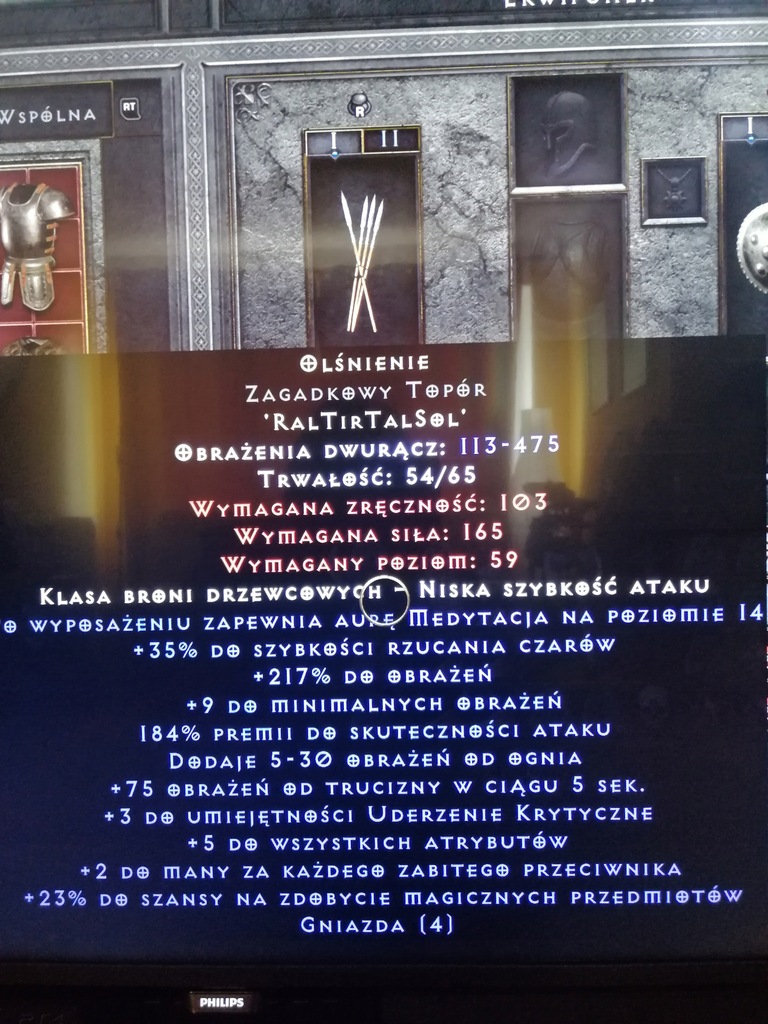 Diablo 2 Res D2R Olśnienie Insight Non Ladder XBOX - 12244999091 ...