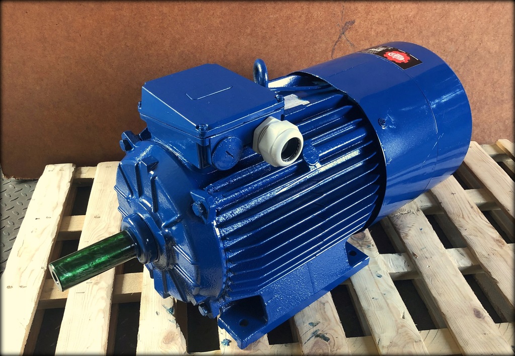 silnik elektryczny 7,5kW 705obr. INDUKTA HAMULEC - 9405879943 - oficjalne archiwum Allegro