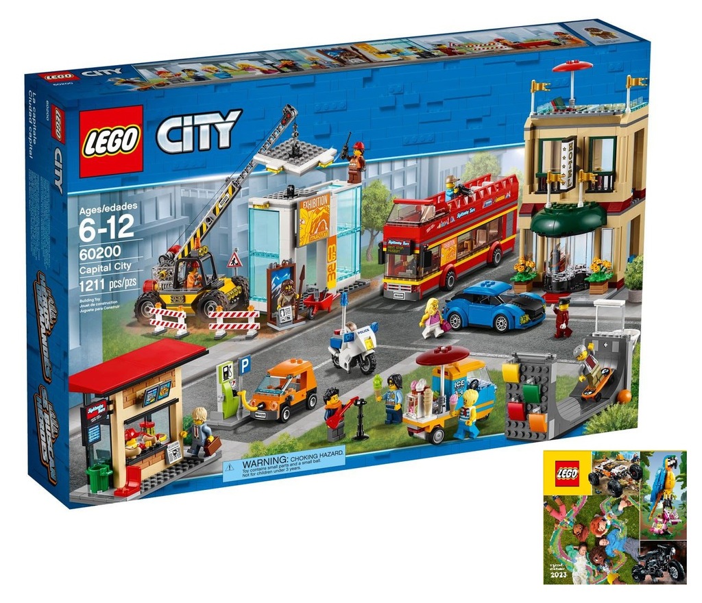 LEGO City 60200 - Stolica + Katalog 2023 - 13178252661 - oficjalne ...