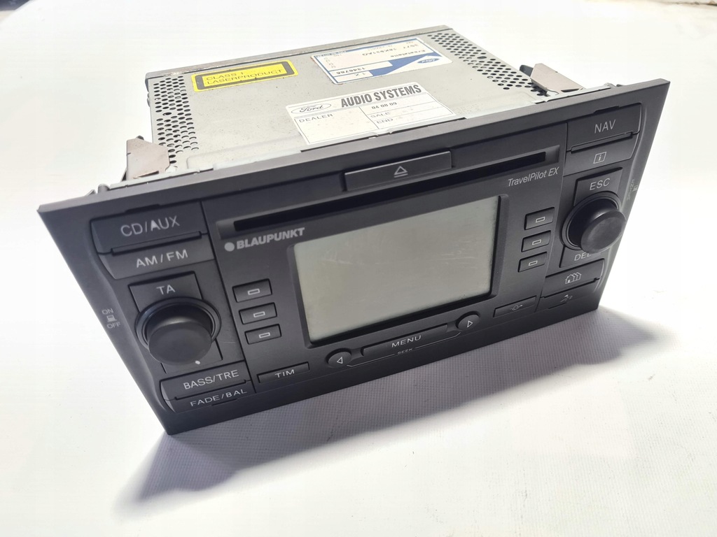 FORD MONDEO MK3 RADIO FABRYCZNE BLAUPUNKT ORYGINAŁ - 12973142199 - oficjalne archiwum Allegro