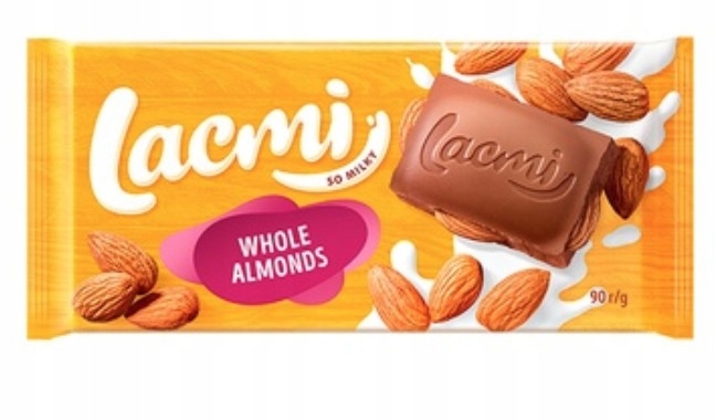 Roshen Lacmi Milk Chocolate with Whole Almonds - 14966519913 ...