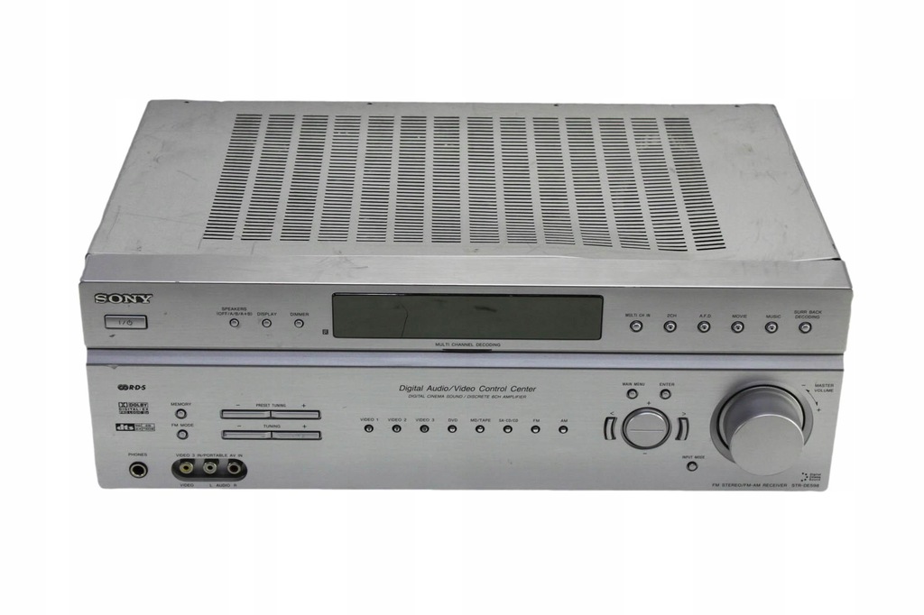 Amplituner Sony STR-DE598 5.1 srebrny - 12161967875 - oficjalne ...