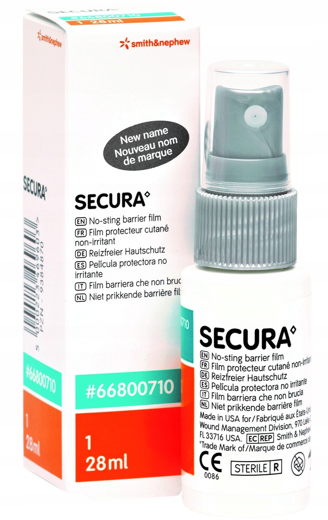 Smith Nephew SECURA NO-STING BARRIER FILM 28 ml - DATA 10-2024 ...