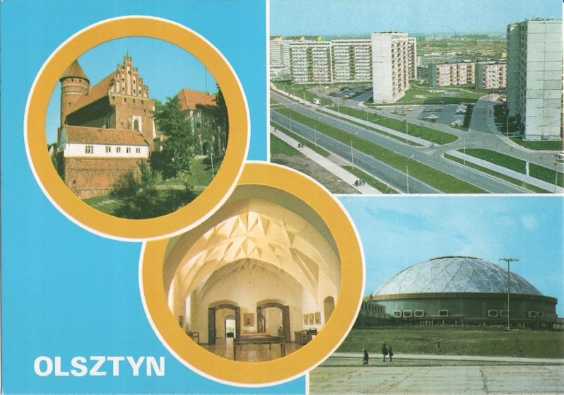 OLSZTYN - ZAMEK + KORMORAN - OSIEDLE - 1985R - 11234734648 - oficjalne archiwum Allegro