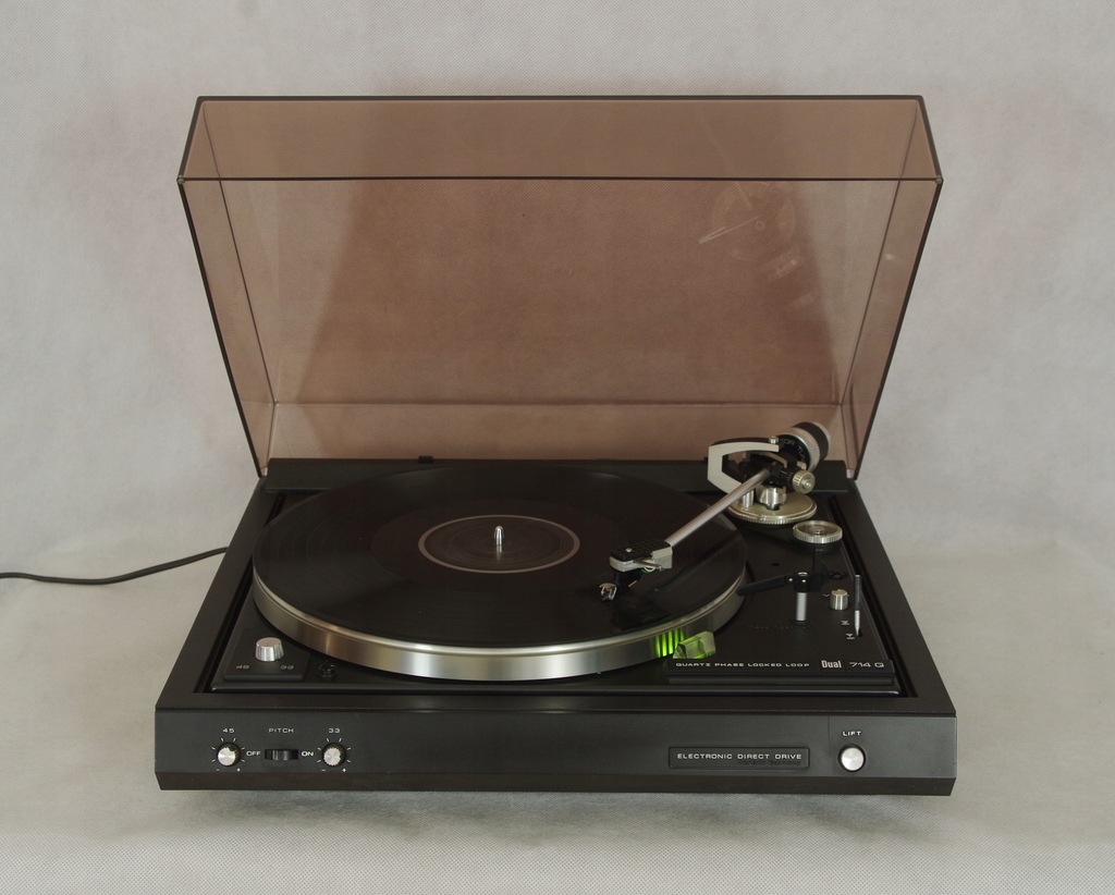 Dual 714Q, kultowy gramofon, Direct Drive, Quartz - 14470904226 ...