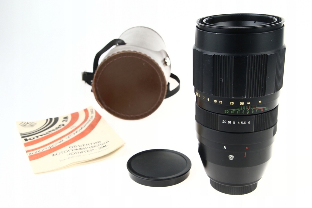 Obiektyw Jupiter-21M 200/4 M42 - 13860178287 - oficjalne archiwum Allegro