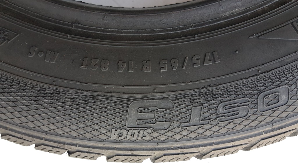 OPONA ZIMOWA GISLAVED EURO FROST 3 175/65 R14 5mm - 7436351848 ...