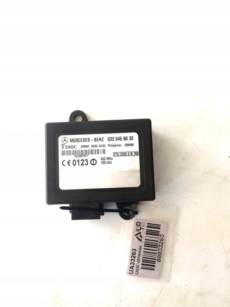 STEROWNIK IMOBILAJZERA MERCEDES BENZ SPRINTER W111 - 13235392960 ...