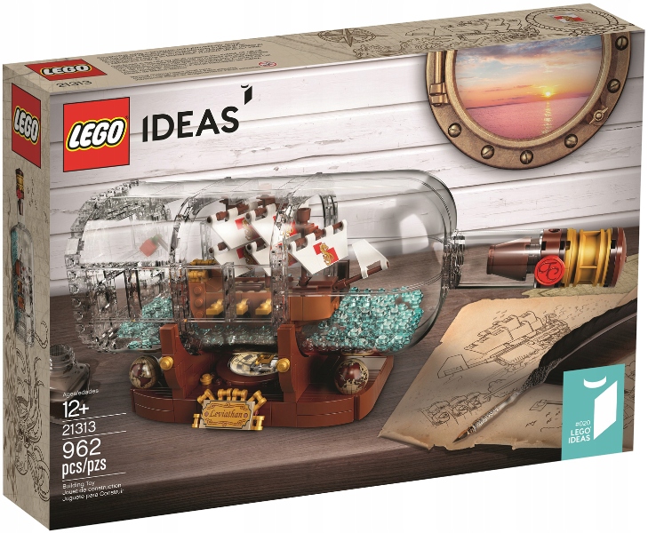 LEGO Ideas 21313 Statek w butelce - 12972112612 - oficjalne archiwum ...