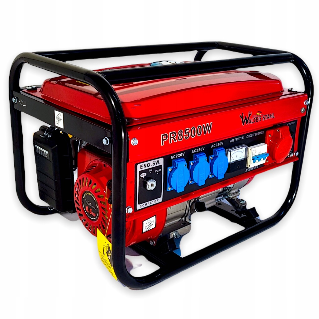 NIEMIECKI Agregat prądotwórczy 8500W Walter Stahl - 12766201490 ...