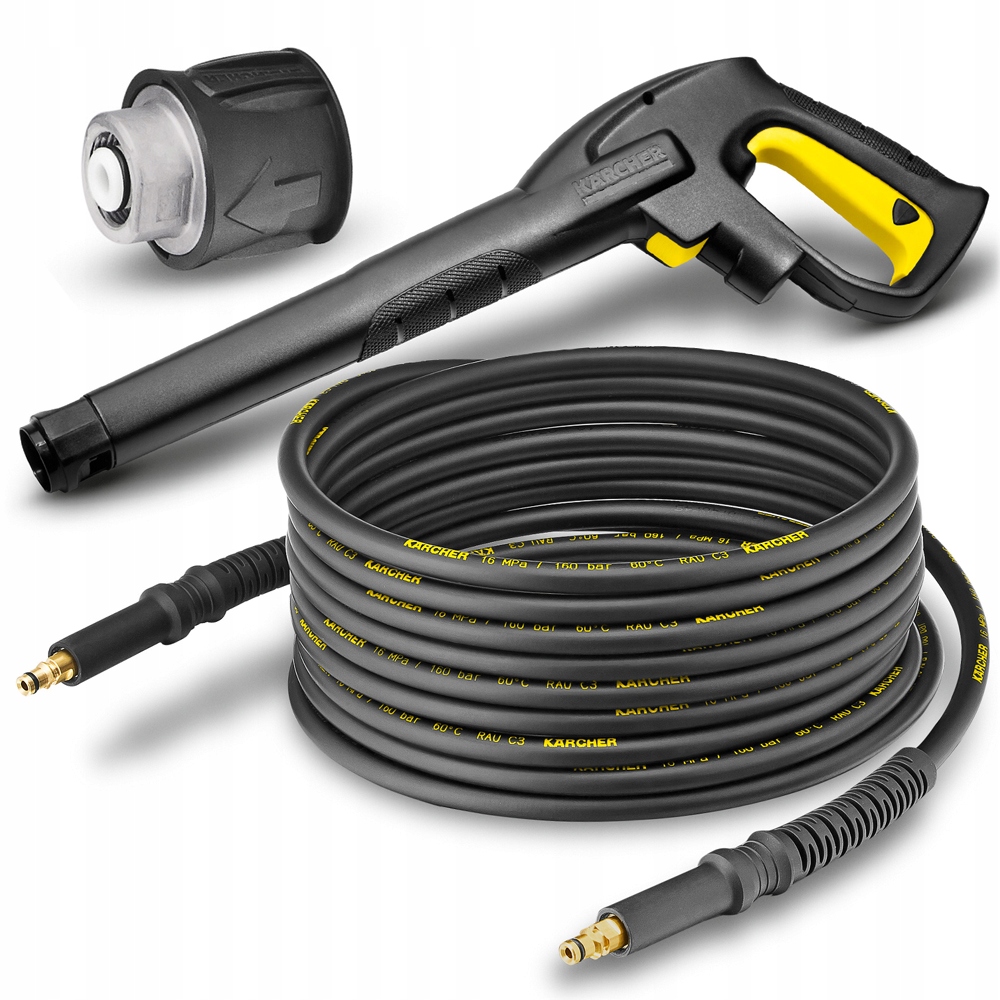 PISTOLET + WĄŻ karcher 12M DO MYJEK K2-7 XXL - 12265332458 - oficjalne archiwum Allegro