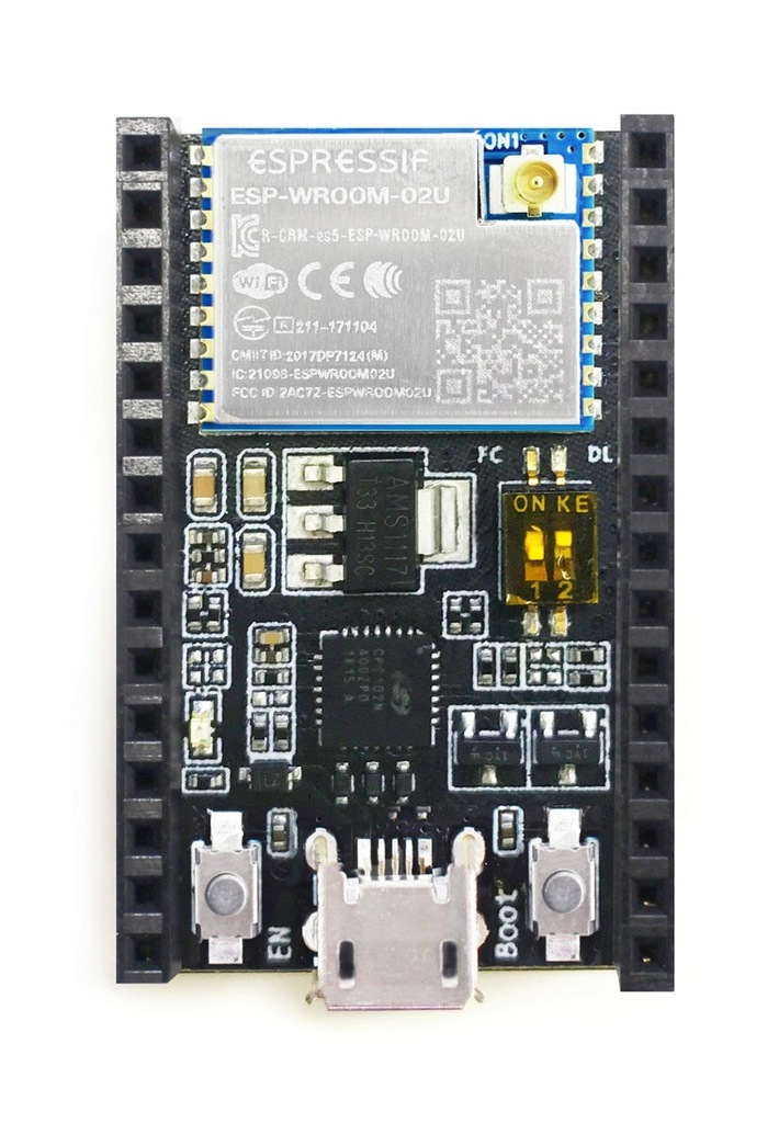 Espressif ESP8266-DevKitC-02U-F - zestaw ESP8266 - 7751075803 - oficjalne archiwum Allegro