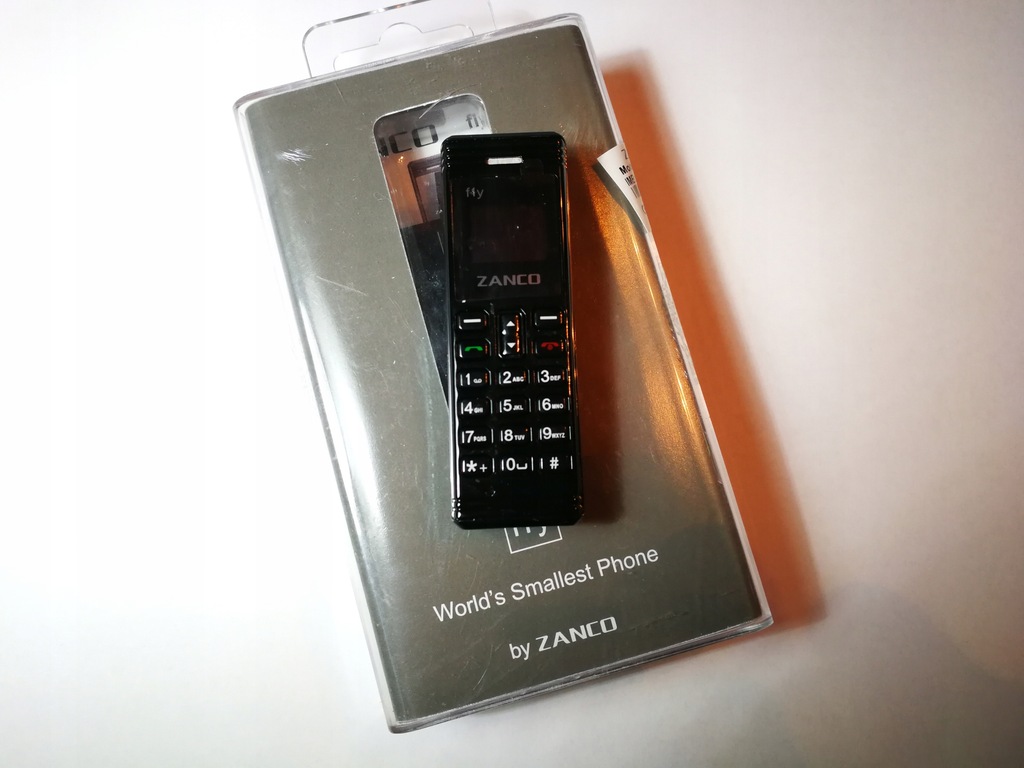 ZANCO FLY mini telefon najmniejszy na ŚWIECIE NOWY - 7838660525 ...