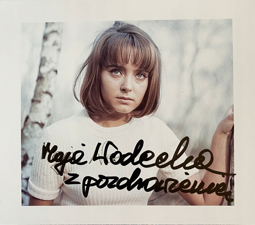 MAJA WODECKA AUTOGRAF ..DANCING W KWATERZE HITLERA - 12746321965 ...