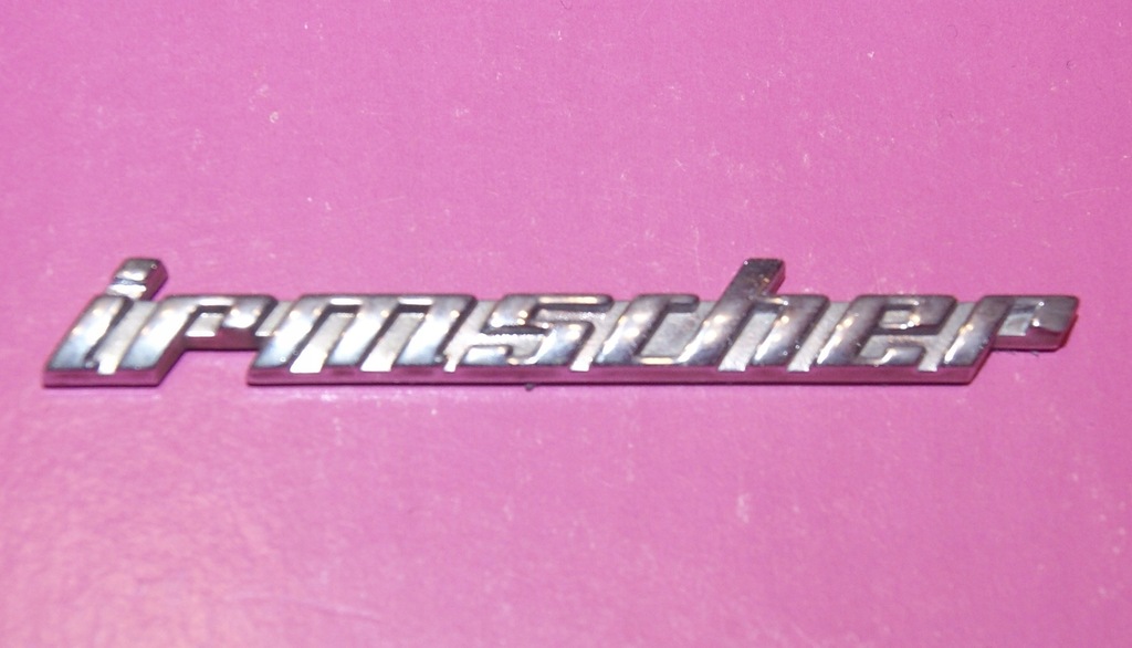 Irmscher - Logo emblemat napis tuning opel - 10179282005 - oficjalne ...