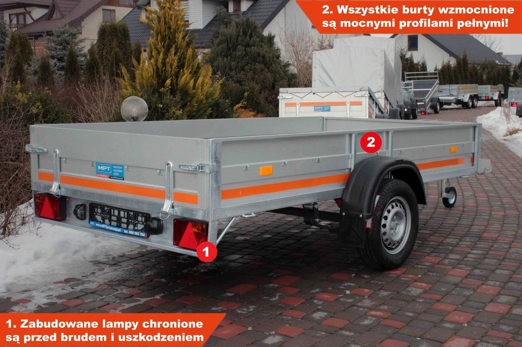 Przyczepki Syland NP1 302x150x35 cm Resory ŻUK - 9894310394 - oficjalne ...