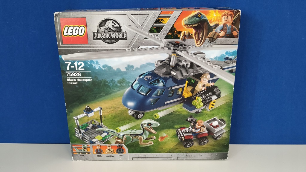 Lego Jurrasic World 75928 Blue's Helicopter Pursui - 12854660806 ...