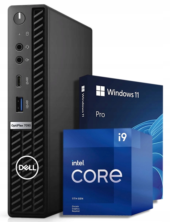 Dell 7090 Mini i9-11900 M.2 NVMe 512GB 32GB DDR4 Win11H - 14181814306 ...