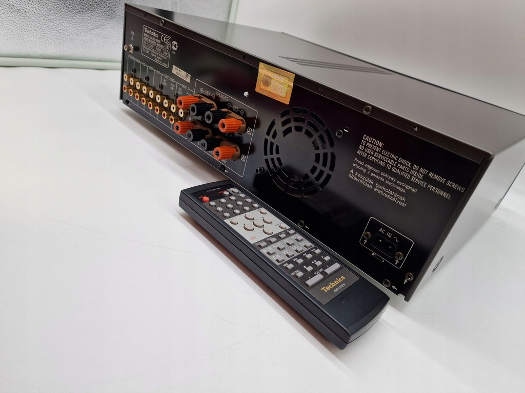 Wzmacniacz Technics SU-A808 VGCA TOPOWY SUPER STAN - 12615489642 ...