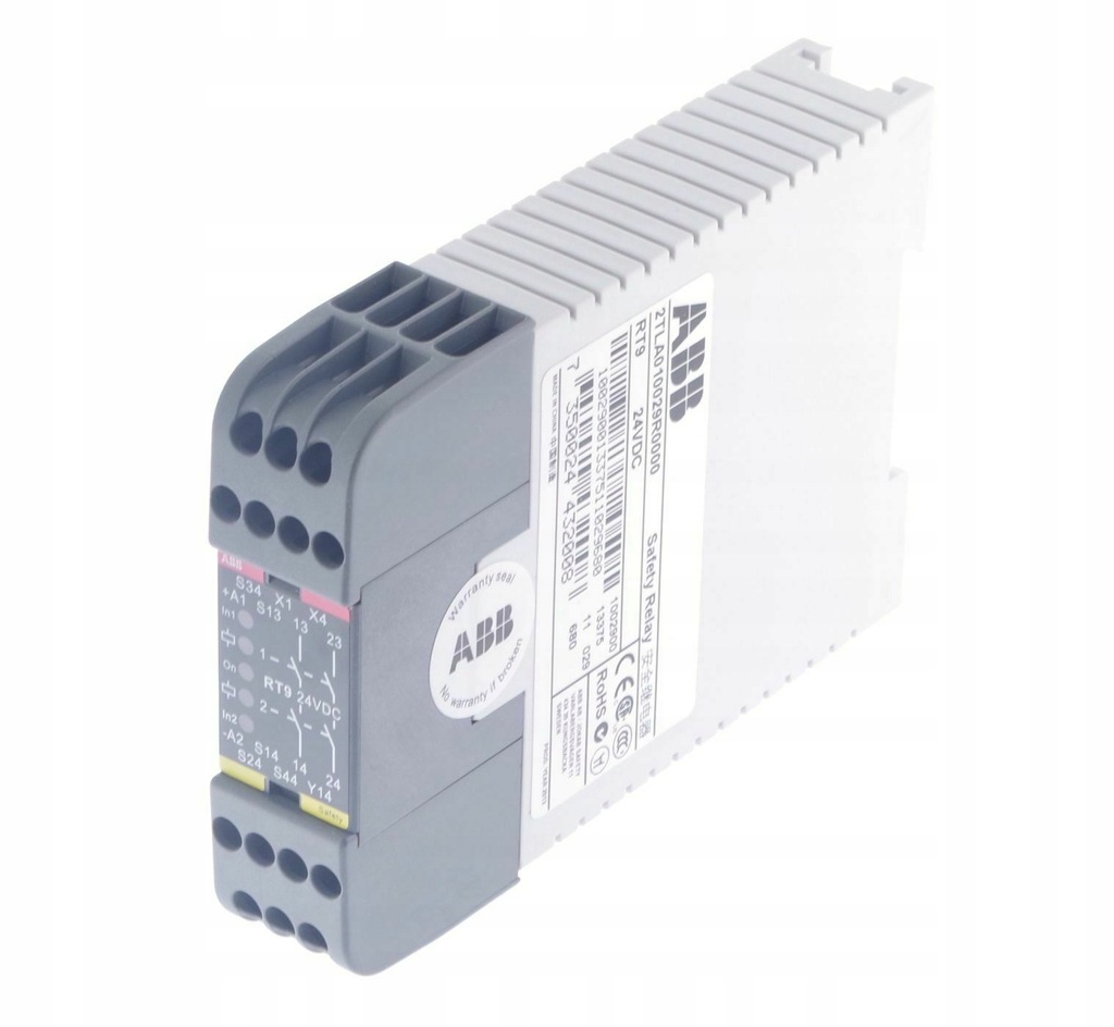 ABB 2TLA010029R0000 RT9 24VDC SAFETY RELAY ! NEW ! - 8192838134 ...