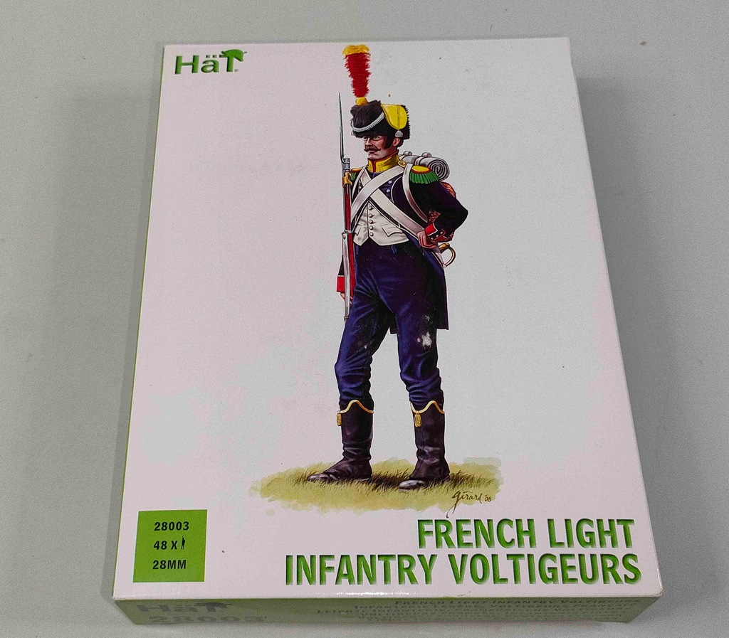 Napoleonic French Light Infantry Voltigeurs HAT 28003 1/72 ...