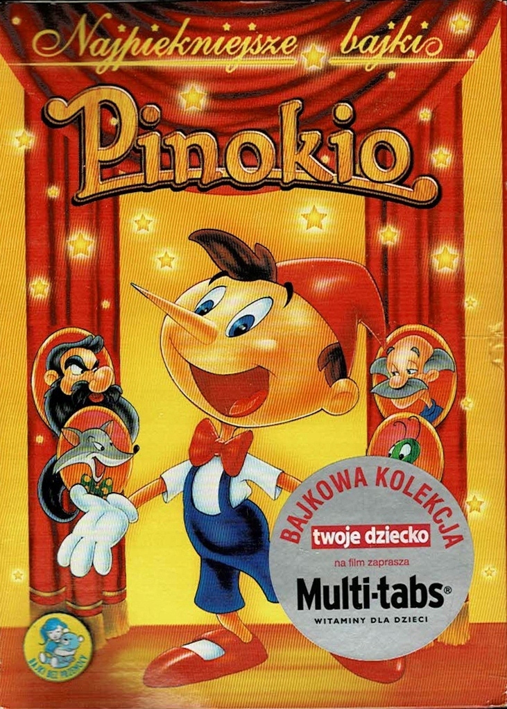Pinokio Najpiękniejsze Bajki VCD - 12435517234 - oficjalne archiwum Allegro