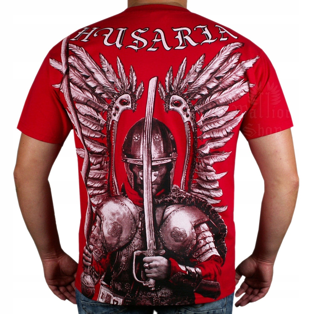 Koszulka Patriotyczna Husaria Husarz Polska HIT XL - 13487069136 ...