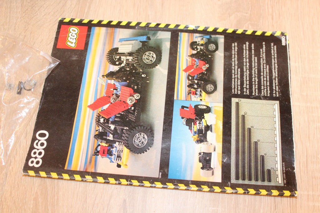 LEGO TECHNIC CLASSIC 8860 INSTRUKCJA ZESTAW - 12779273313 - oficjalne ...