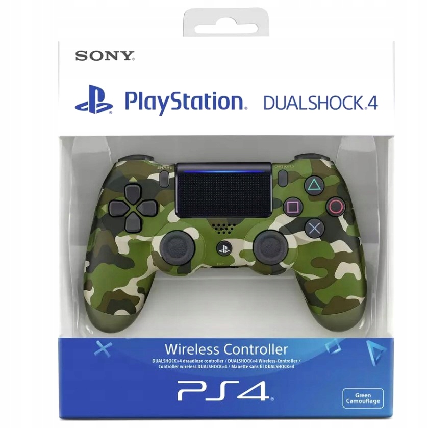 PAD PS4 DUALSHOCK 4 PRO V2 CAMO GREEN ORYGINALNY - 14054057903 ...