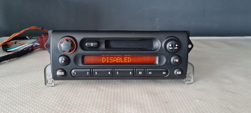 MINI COOPER R50 R53 Radio kasetowe Bmw 6921593 - 14117015929 ...