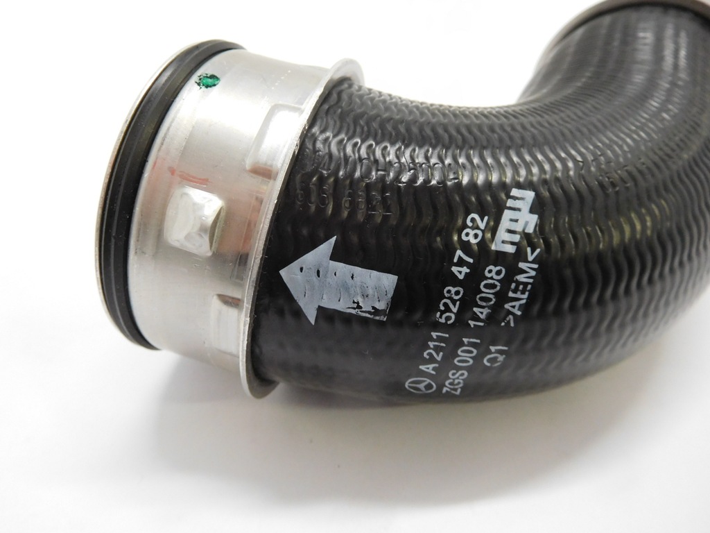 MERCEDES W211 WĄŻ INTERCOOLERA 2115284782 ORYGINAŁ - 7224310824 ...