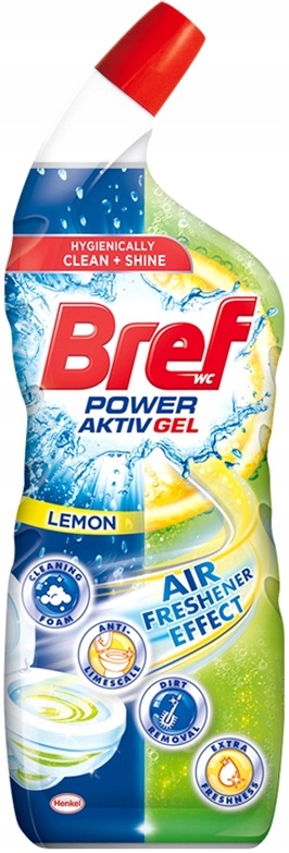 Żel do mycia WC odświeżający BREF Lemon 700ml - 13768985030 - oficjalne ...