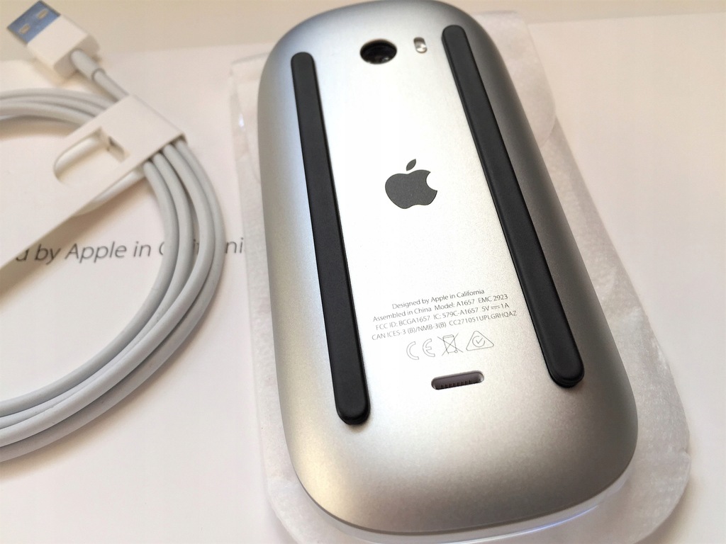 Myszka Apple Magic Mouse 2 A1657 Bluetooth + Kabel - 7756305764 ...